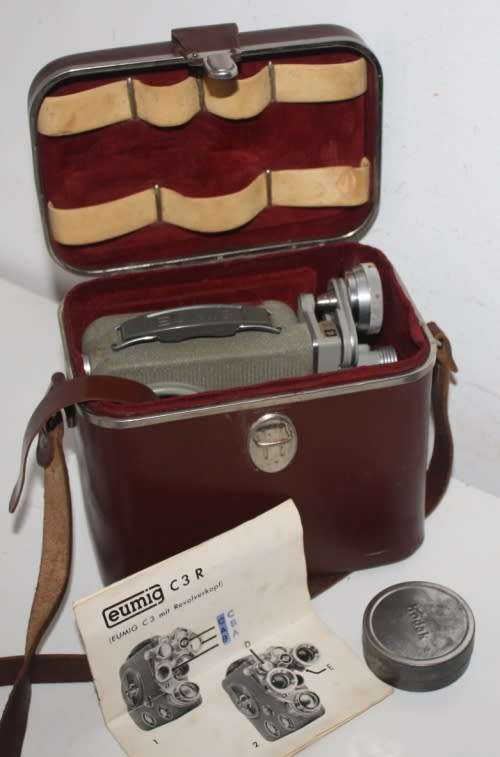 Other Film Cameras - Eumig C 3-Rglass have some cracks for sale in Robertson (ID:609252319)